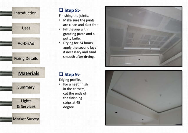 False ceiling | PPTX