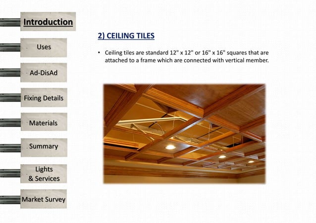 False ceiling | PPTX