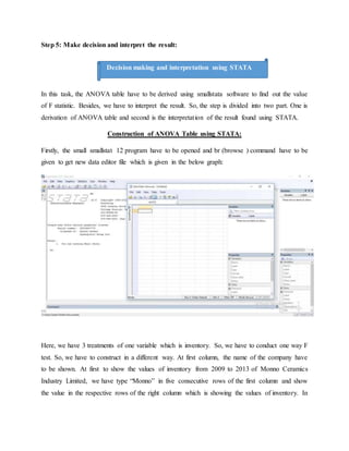 Hypothesis Testing using STATA | DOCX