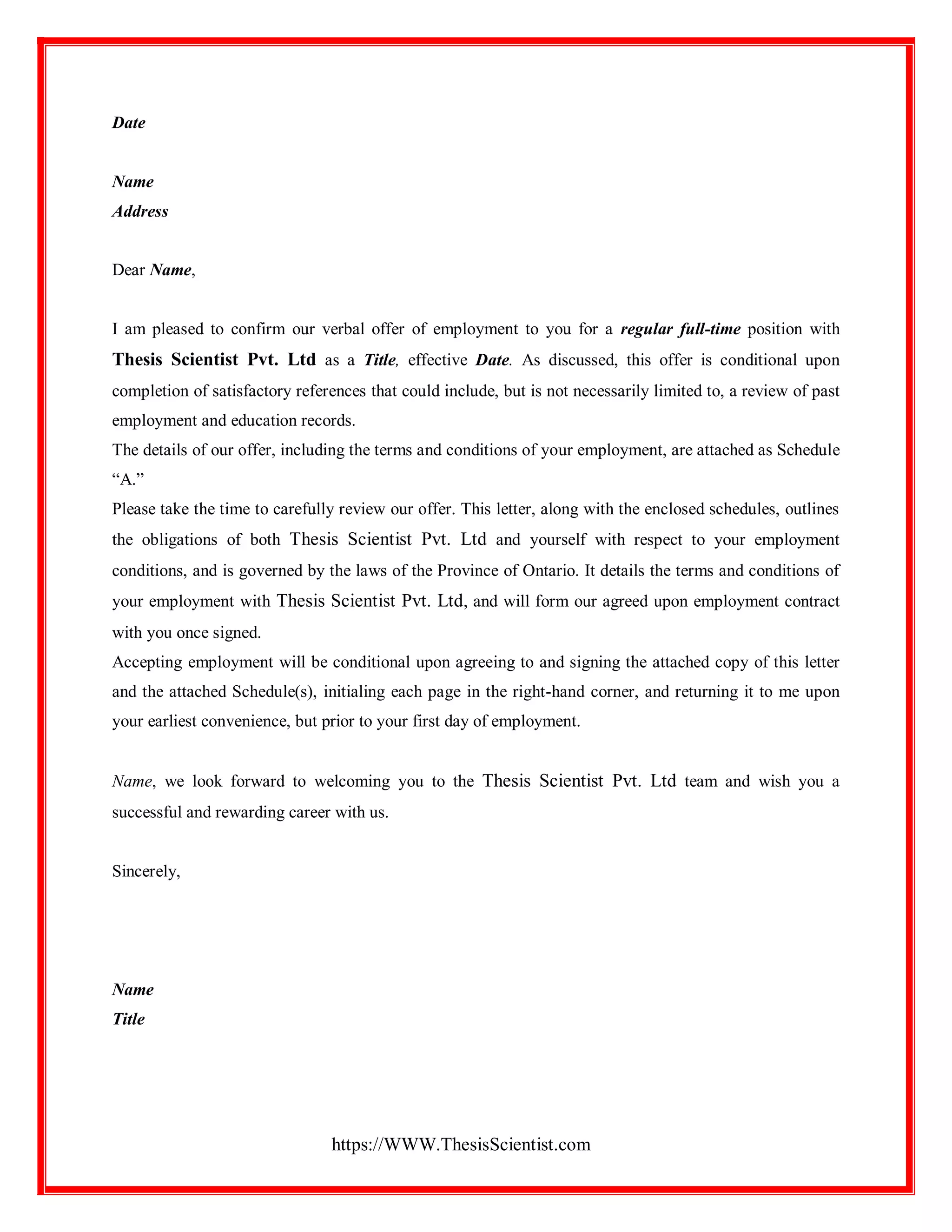 Sample company bond agreement | PDF