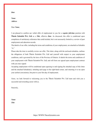 Sample company bond agreement | PDF