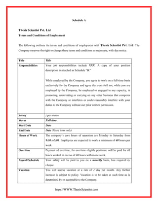 Sample company bond agreement | PDF