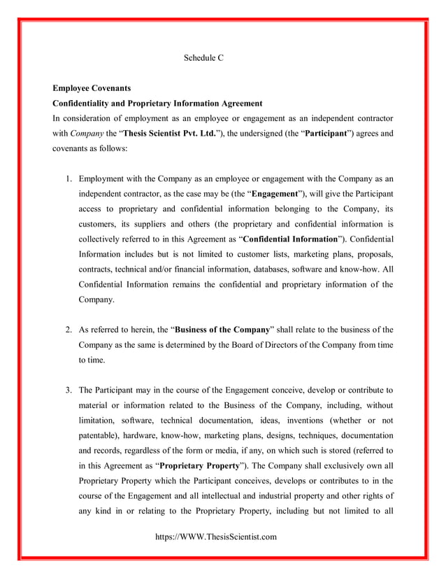 Sample company bond agreement | PDF | Careers