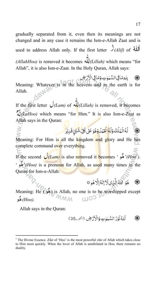 The Divine Reality of Ism-e-Allah Zaat | PDF