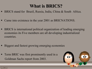 BRICS | PPTX