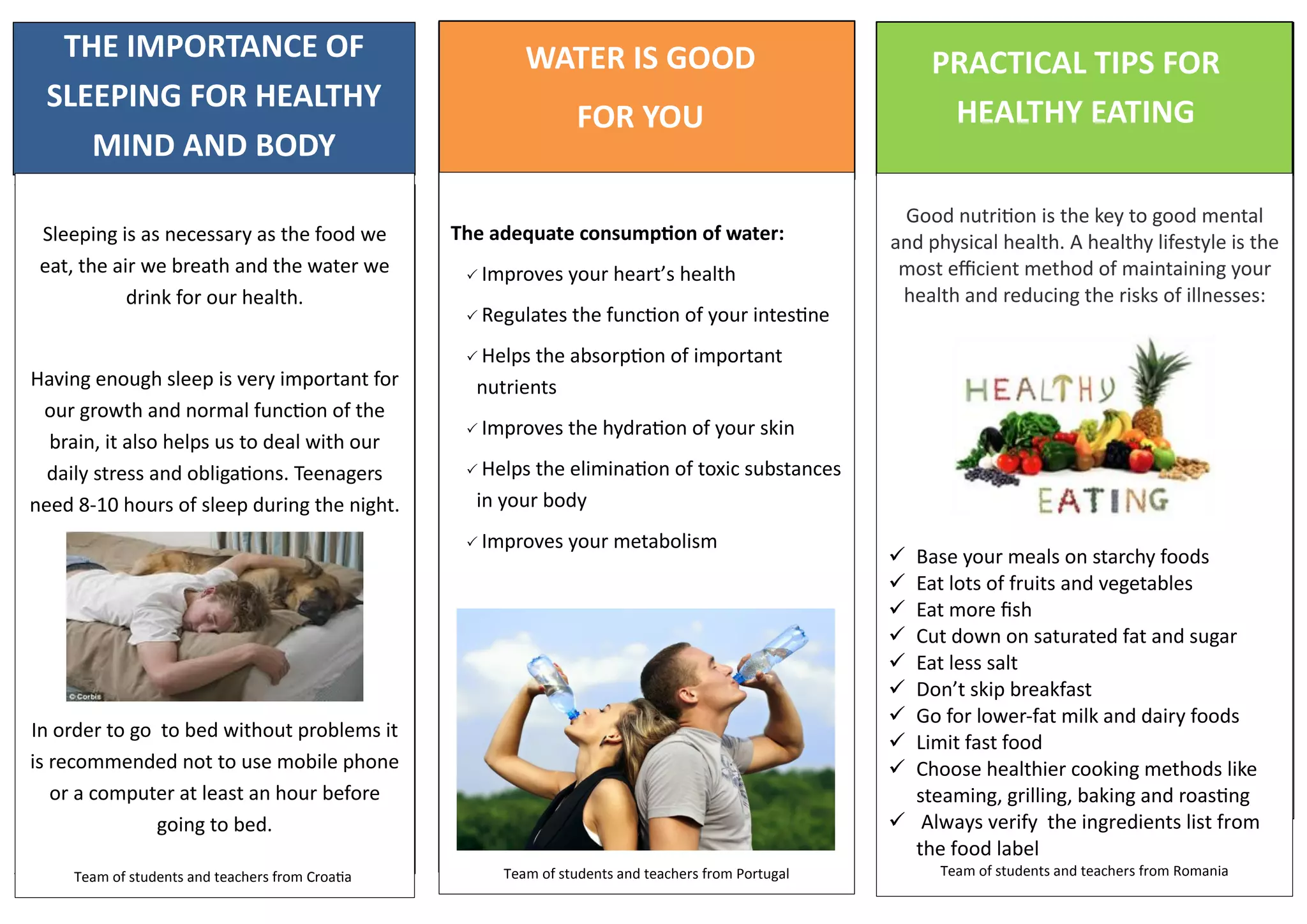 Final brochure about healthy life | PDF