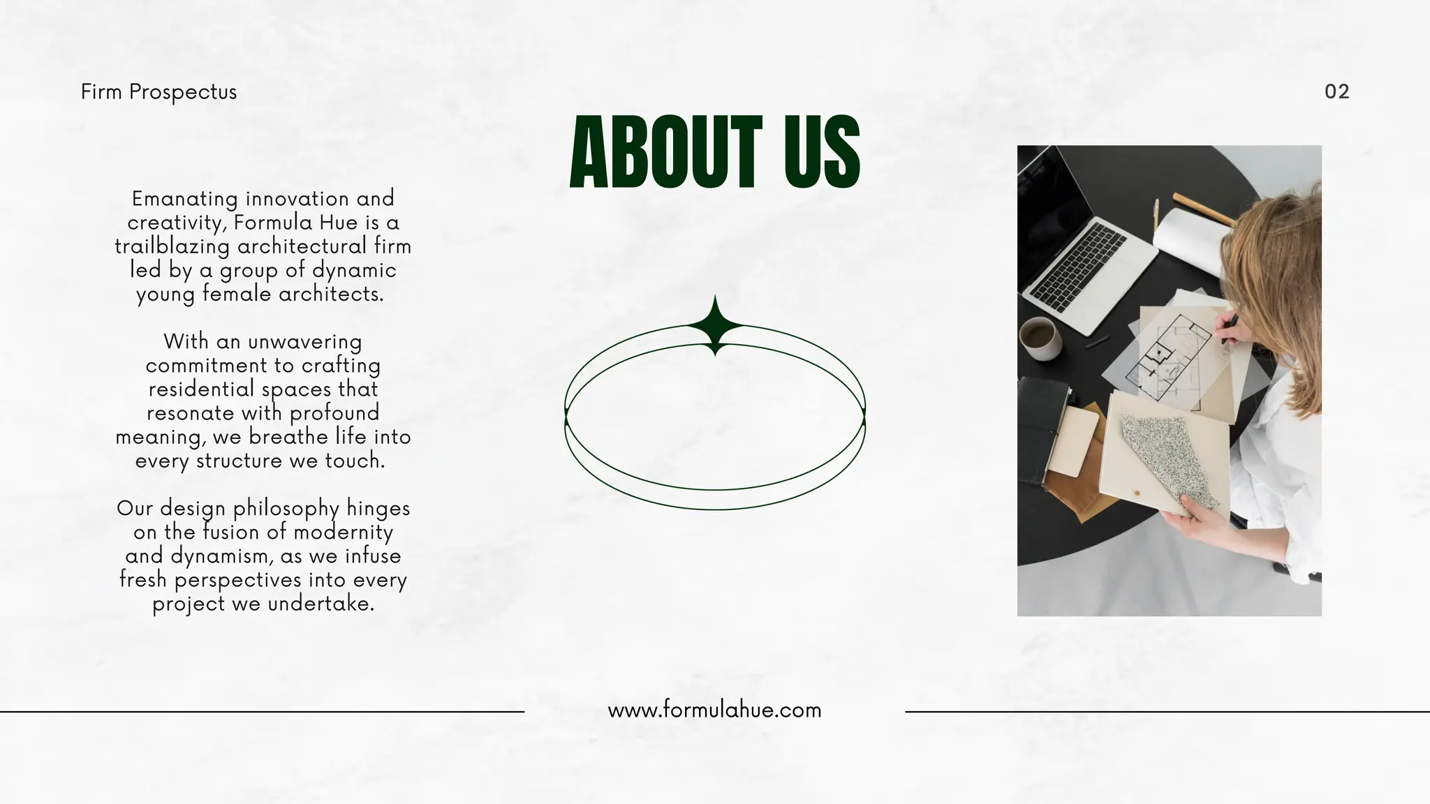Interior Design Firm Brochure (Hypothetical) | PPT