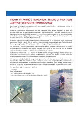 Construction Products By Mono Industries | PDF