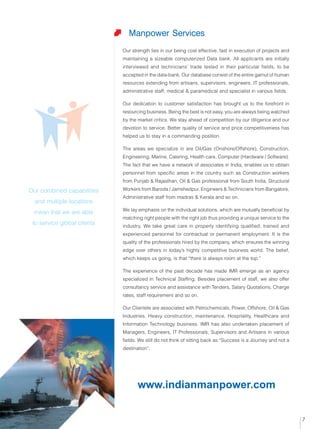 Indian Manpower Sourcing | PDF