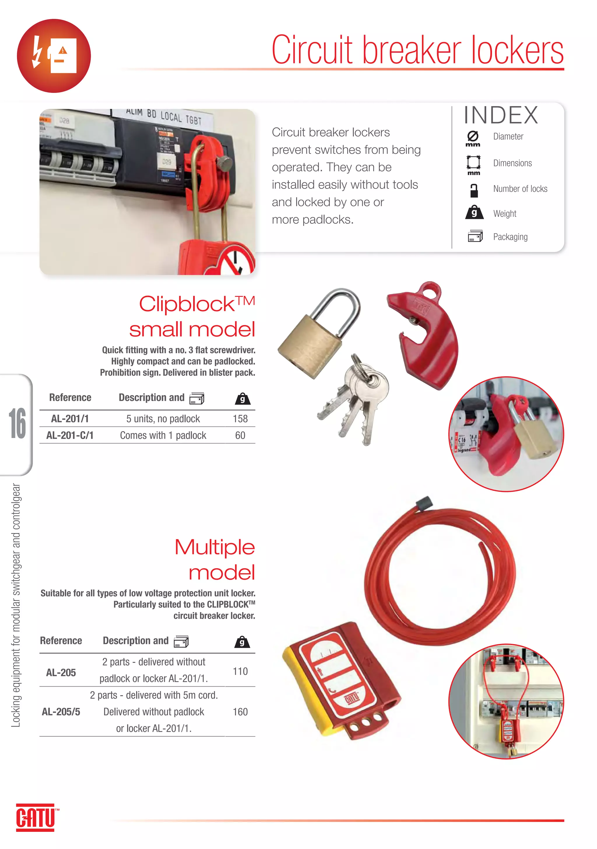 CATU Lockout Tagout - Locking Systems, Locking Padlocks, Fluid Locking ...