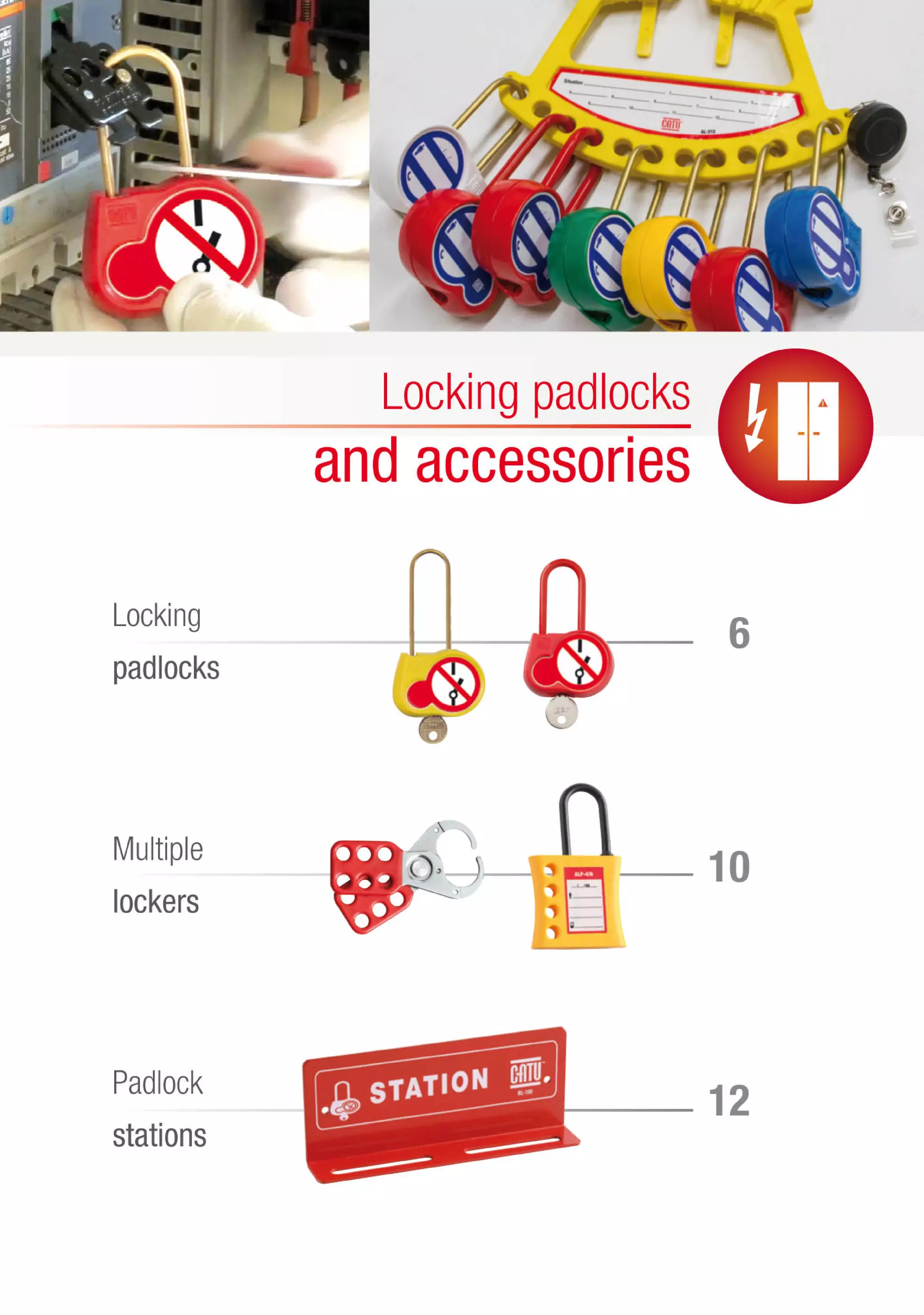 CATU Lockout Tagout - Locking Systems, Locking Padlocks, Fluid Locking ...