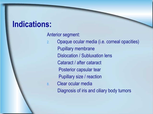 B SCAN | PPT | Eye and Vision Conditions | Diseases and Conditions