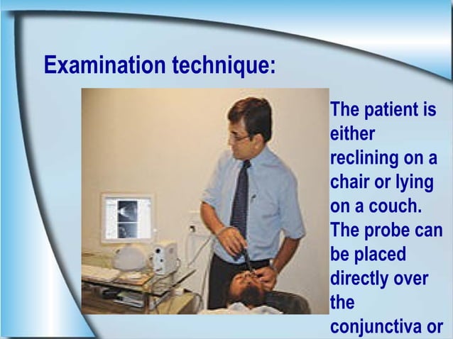 B SCAN | PPT | Eye and Vision Conditions | Diseases and Conditions