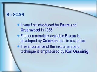 B SCAN | PPT