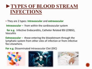 Final blood stream infection, department of microbiology | PPT