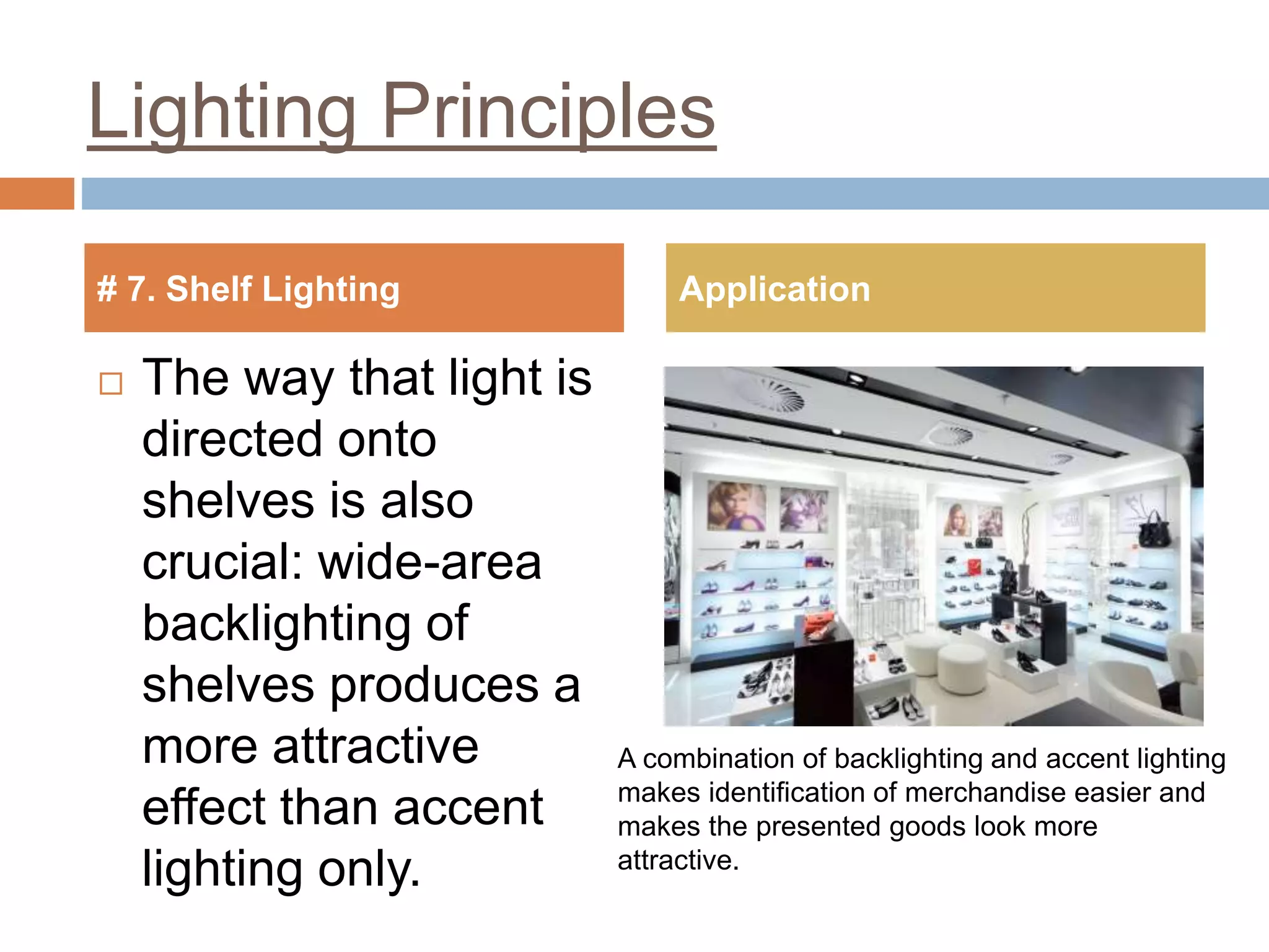 Retail Lighting Principles | PPTX