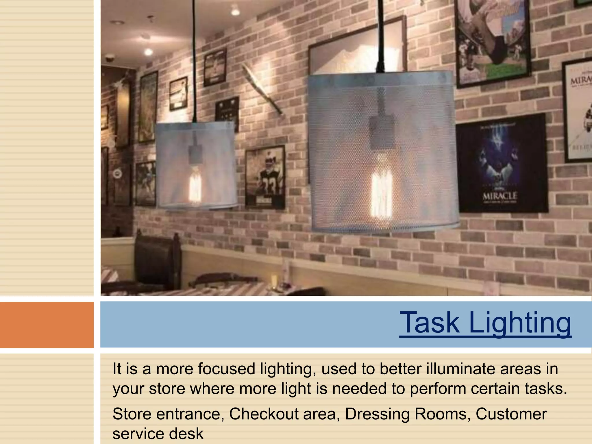 Retail Lighting Principles | PPTX