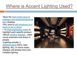 Retail Lighting Principles | PPTX