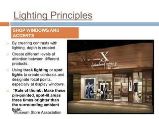 Retail Lighting Principles | PPTX