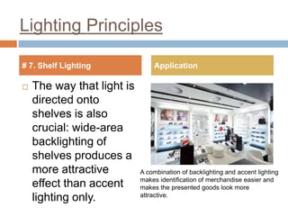 Retail Lighting Principles | PPTX