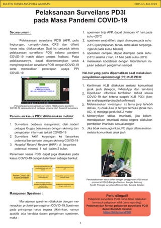 Buletin Surveilans PD3I & Imunisasi Edisi 2 Juli 2020 | PDF