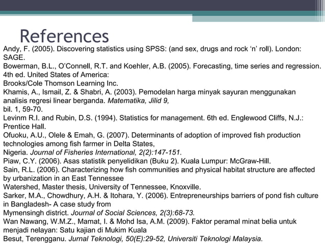 Statistics Case Study - Stepwise Multiple Regression | PPT