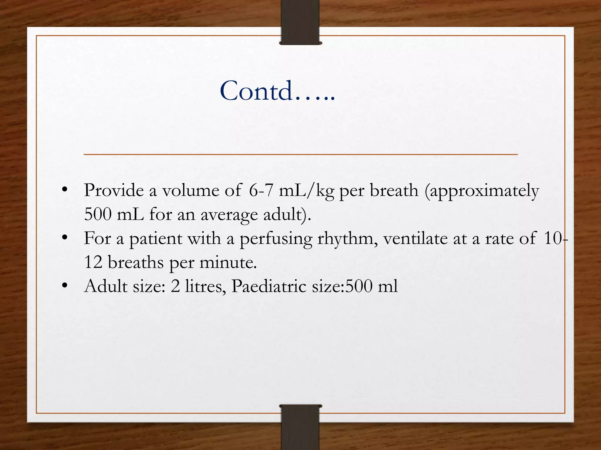 Bag and Mask Ventilation By Sakun Rasaily, Sr. Staff Nurse & Ram Kumar Dhamala | PPTX