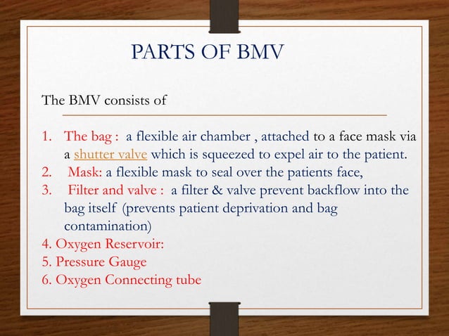 Bag and Mask Ventilation By Sakun Rasaily, Sr. Staff Nurse & Ram Kumar Dhamala | PPTX