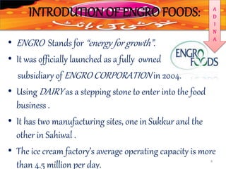Strategic Marketing Management By Omore (Engro Foods) | PPTX