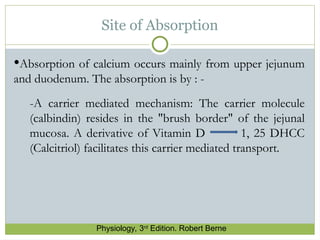 Final Calcium metabolism and prosthodontics | PPT