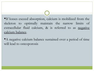 Final Calcium metabolism and prosthodontics | PPT