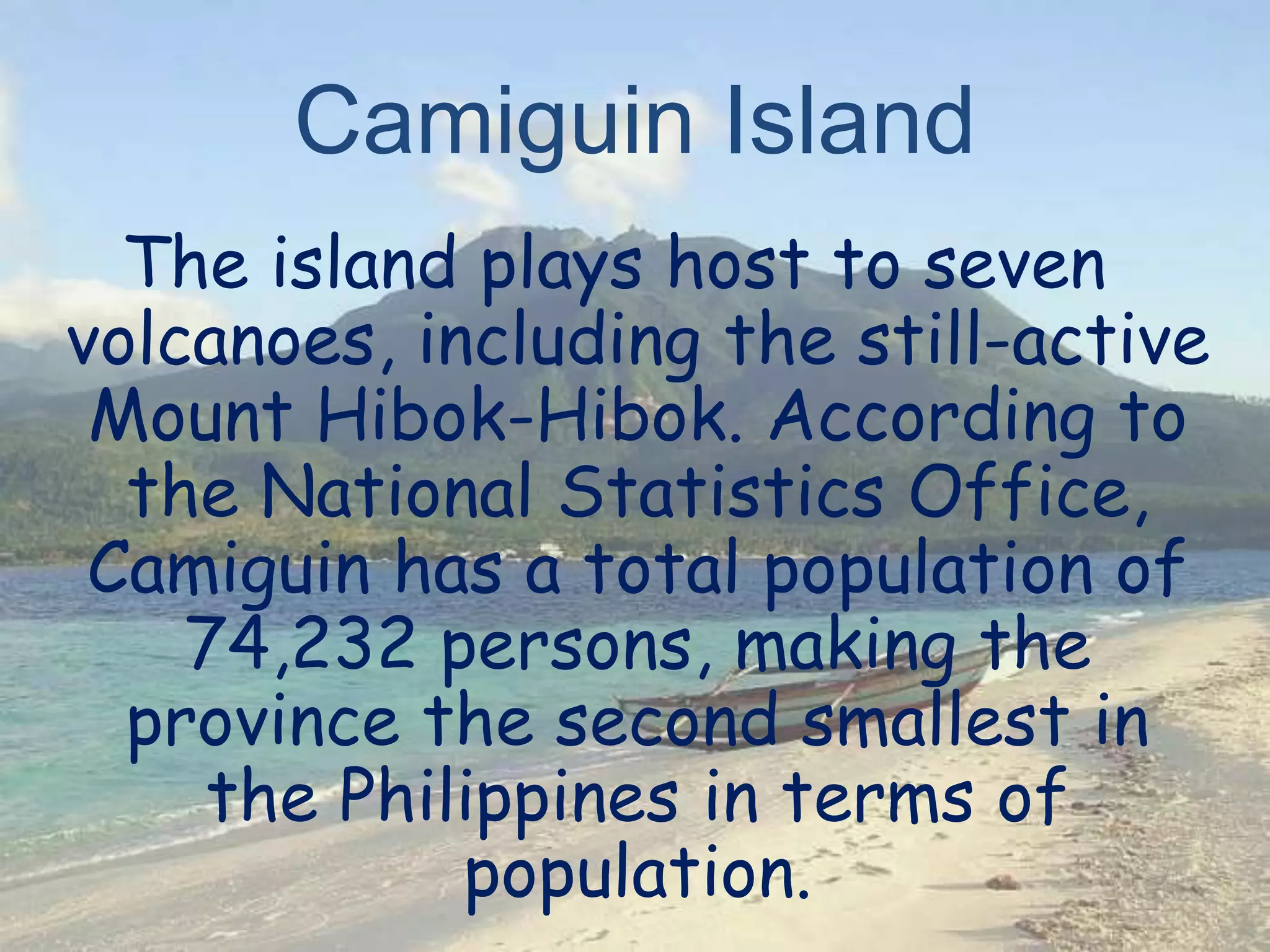 Camiguin Island | PPTX