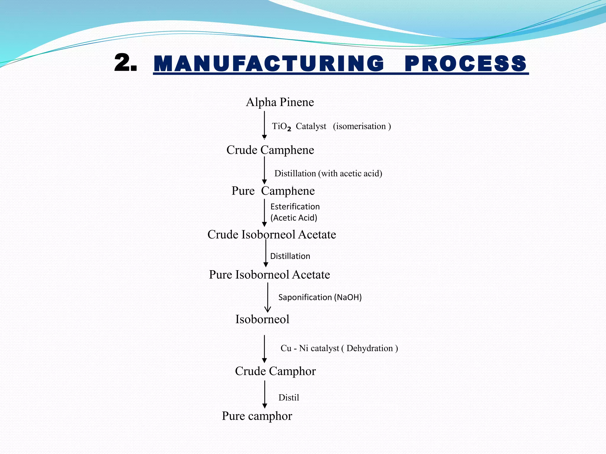 camphor and allied product presentation (ppt) | PPTX