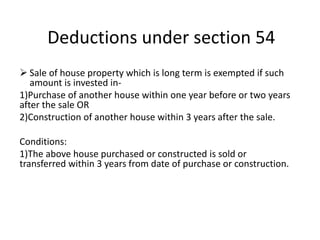 Final capital gain | PPT