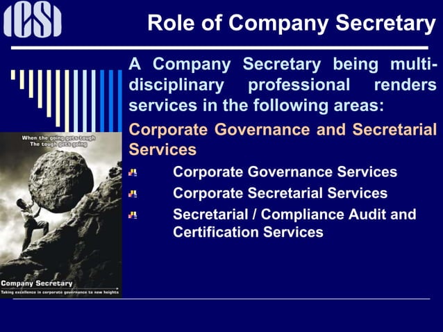 FINAL__CAREER_AS_A_COMPANY_SECRETARY.ppt | Business Administration ...