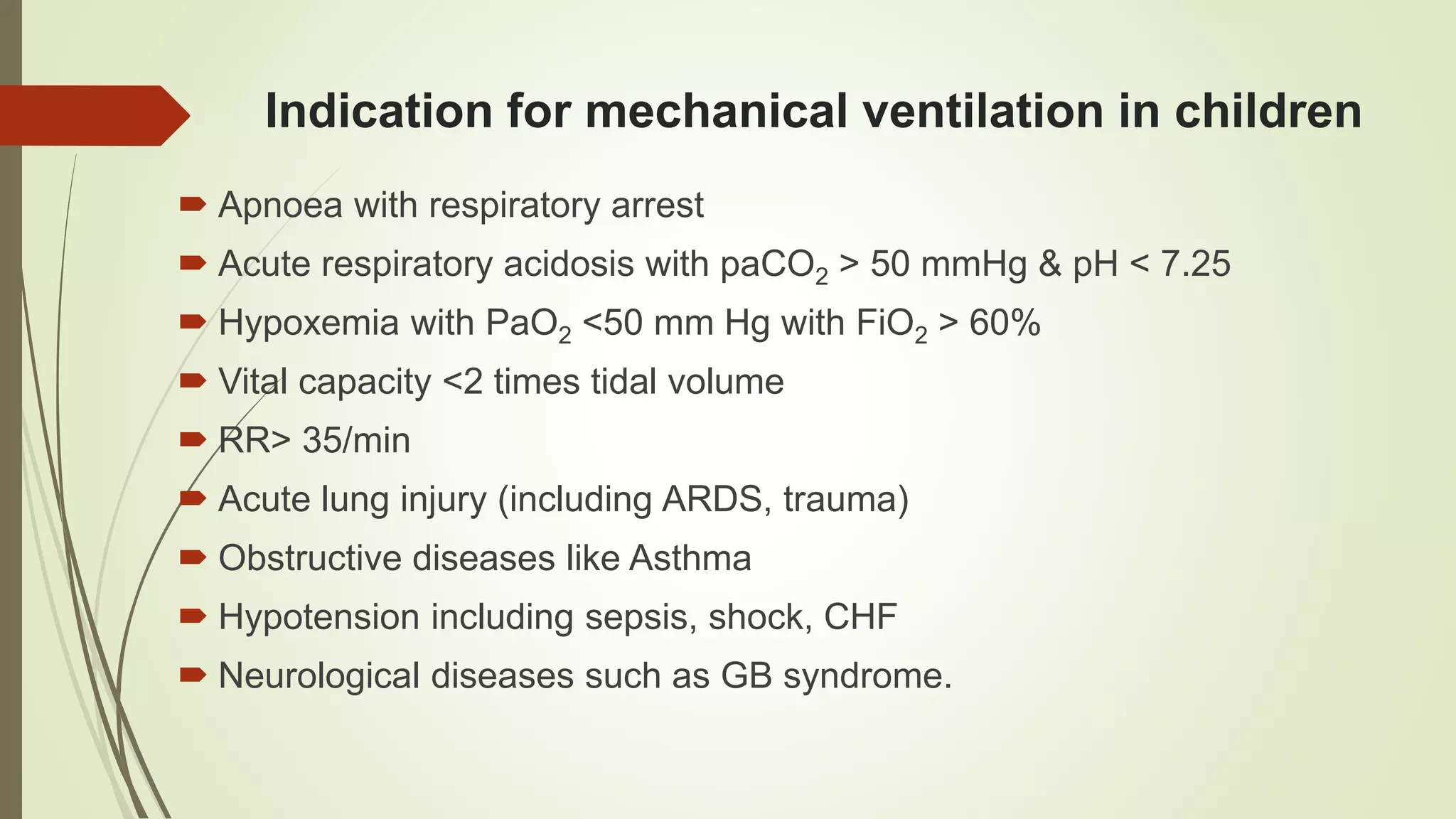 care of child on ventilator | PPTX