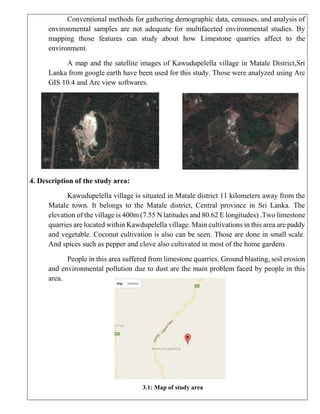 Impact of limestone quarries | PDF