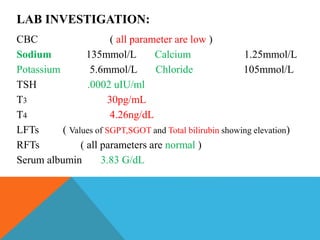 Clinical Case study | PPTX