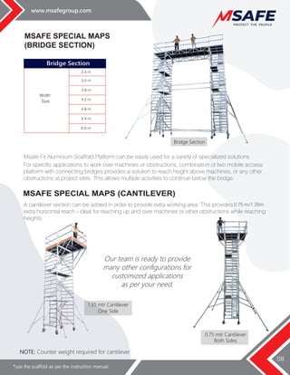 Aluminium Scaffolding manufacturer and supplier Catalogue | PDF