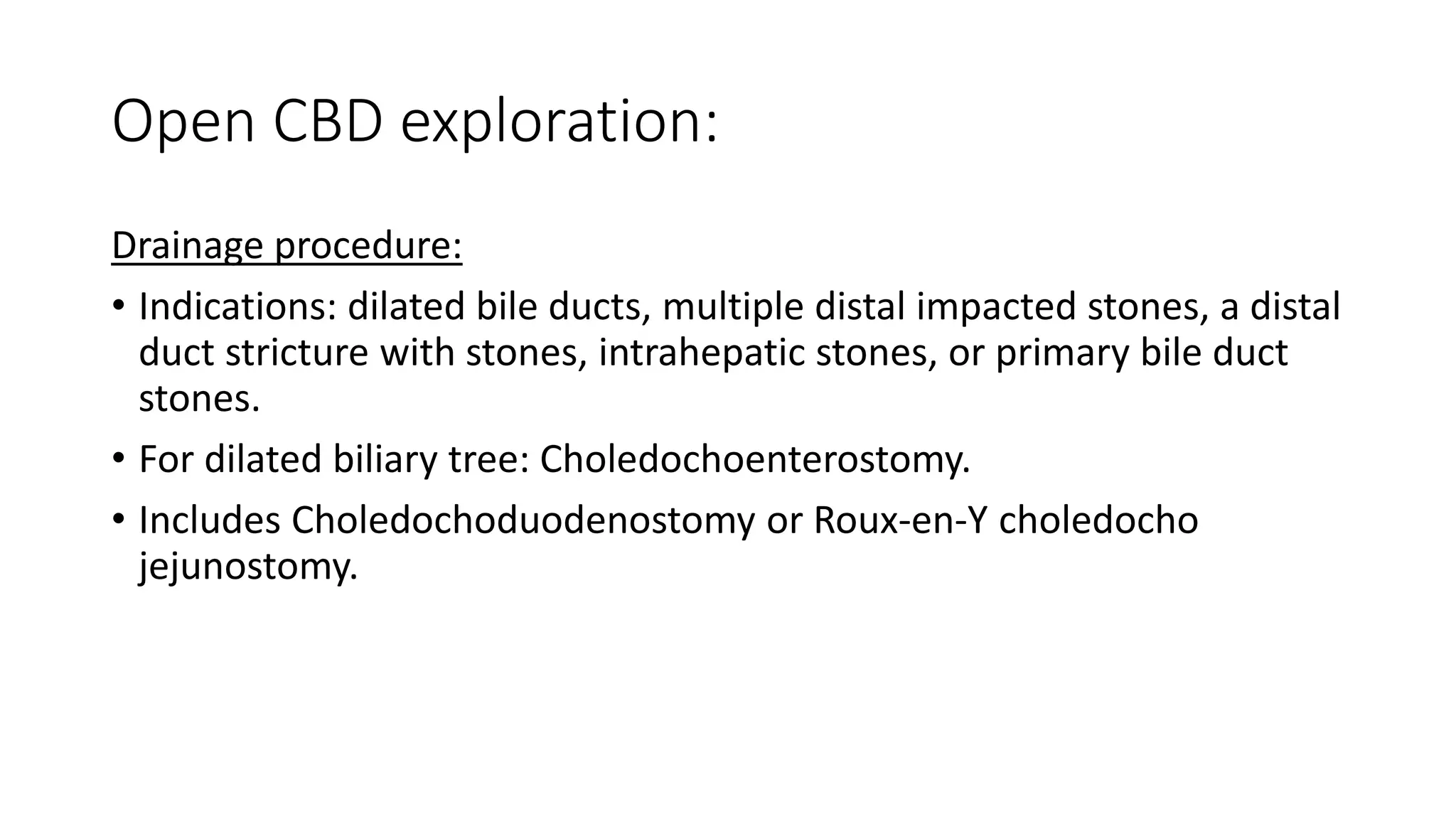 Choledocholithiasis- Management | PPTX