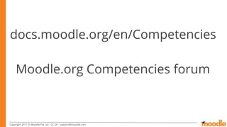 Competency based education in Moodle | PPT
