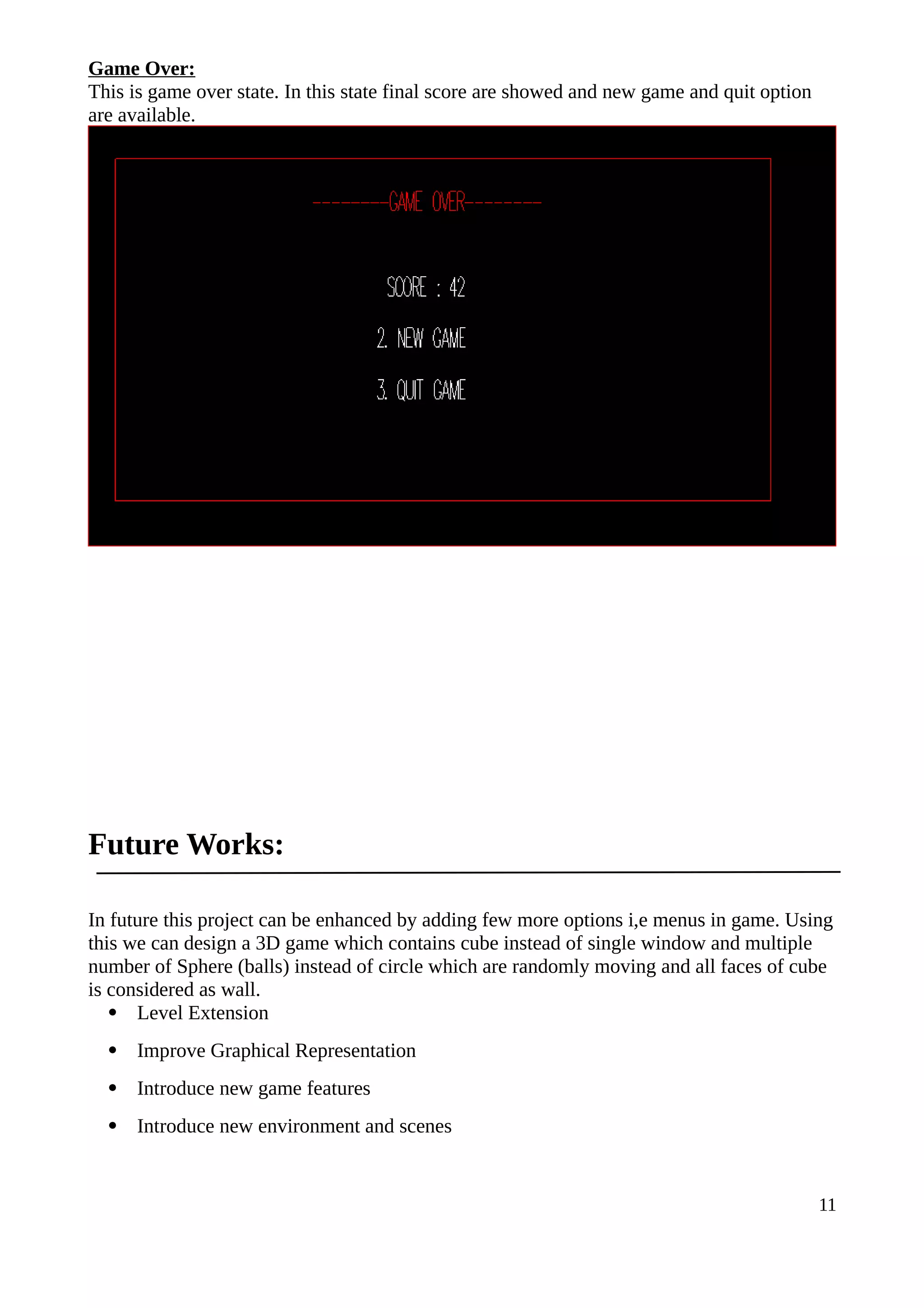 Ball Collecting game report | PDF