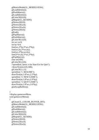 Ball Collecting game report | PDF