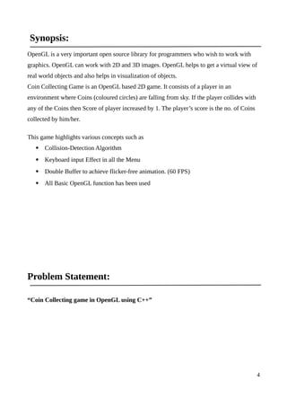 Ball Collecting game report | PDF