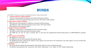 Digital Signal processor ADSP 21XX family | PPTX