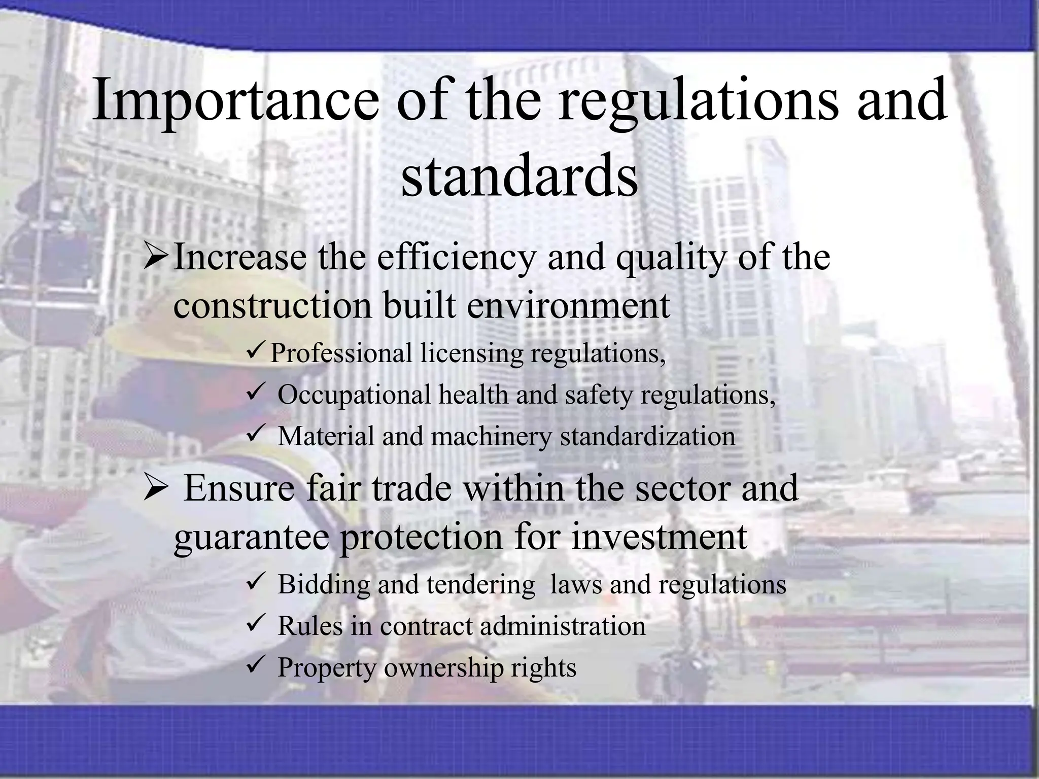 Final Chapter 4 CONSTRUCTION LAWS AND REGULATIONS.ppt