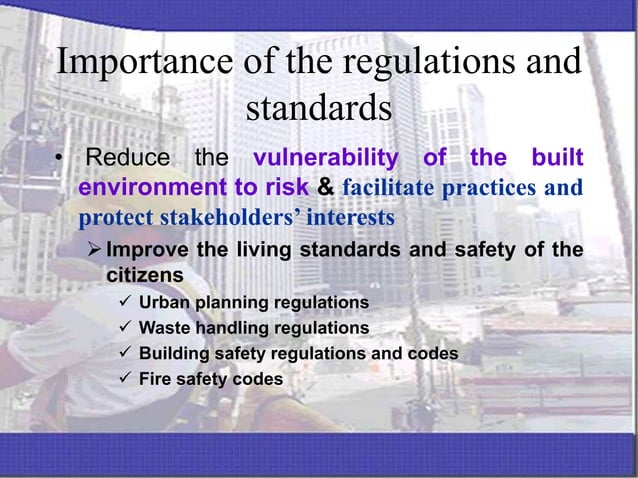 Final Chapter 4 CONSTRUCTION LAWS AND REGULATIONS.ppt | Construction ...