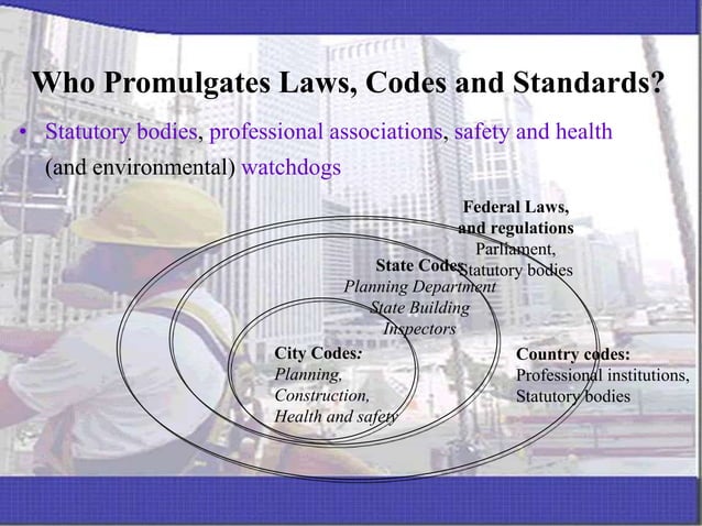 Final Chapter 4 CONSTRUCTION LAWS AND REGULATIONS.ppt | Construction ...