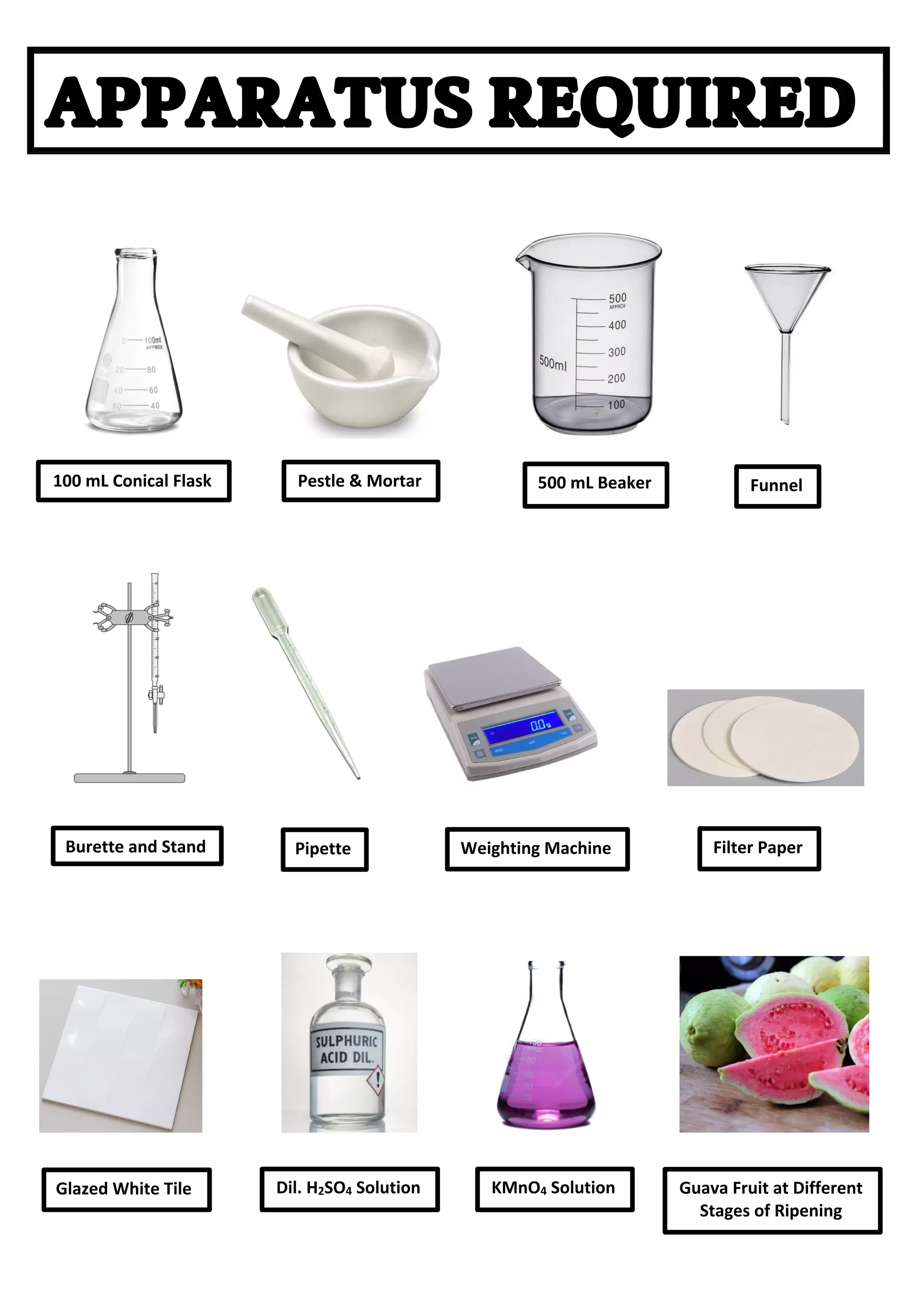 Chemistry Investigatory Project - CBSE Class 12 | PDF