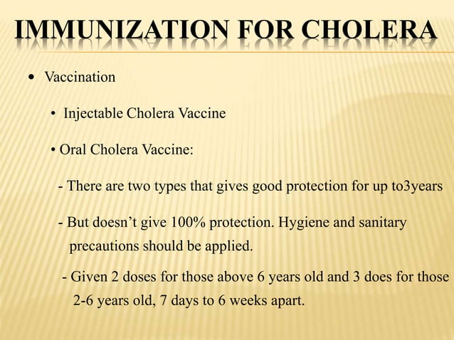 final cholera presentation.pptx | Infectious Diseases | Diseases and Conditions